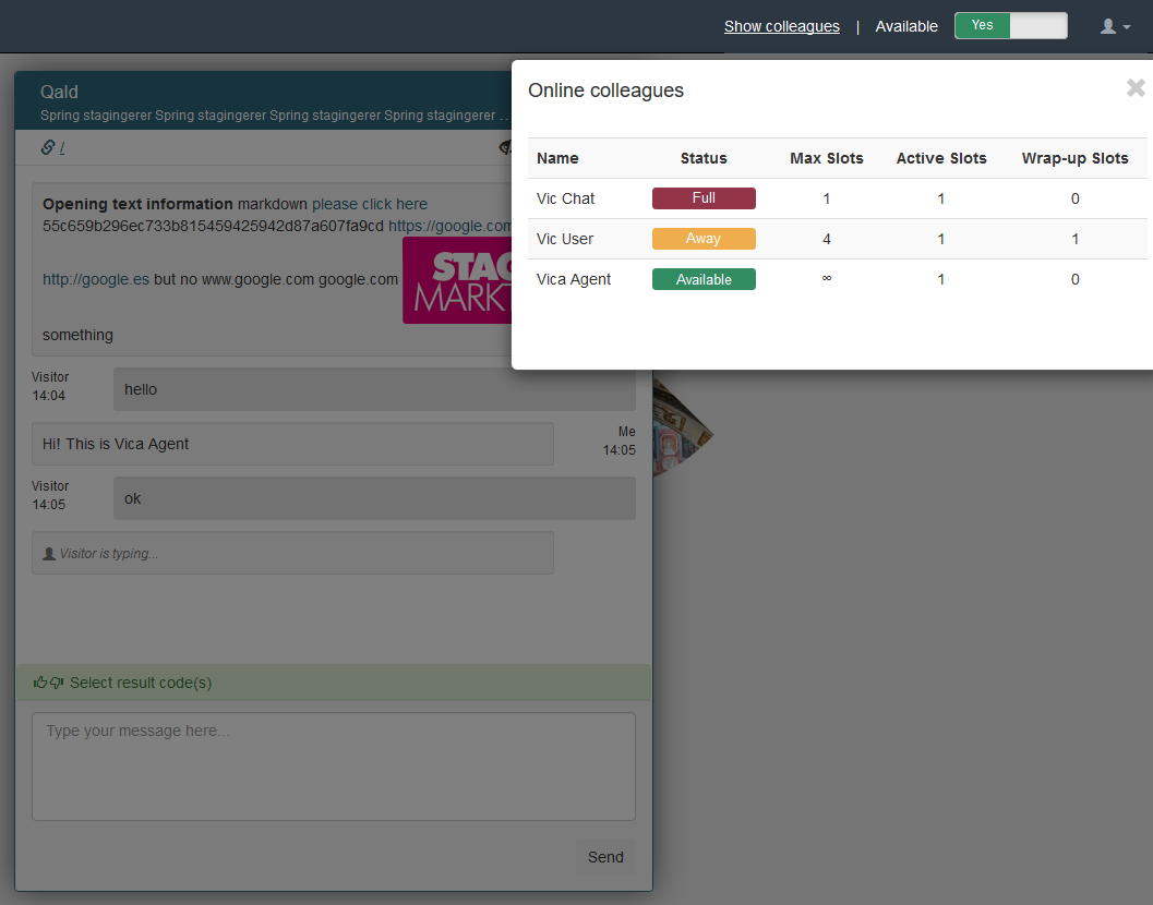 Show colleagues feature – CoBrowser - Chat en Cobrowsing software ...
