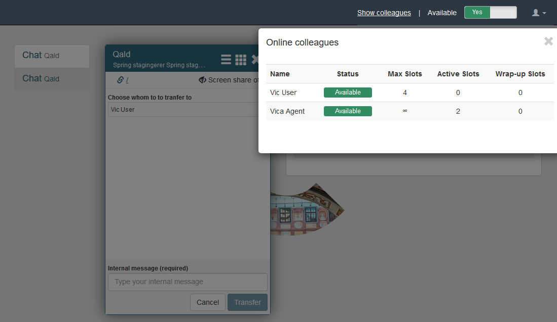 Show colleagues feature – CoBrowser - Chat en Cobrowsing software ...