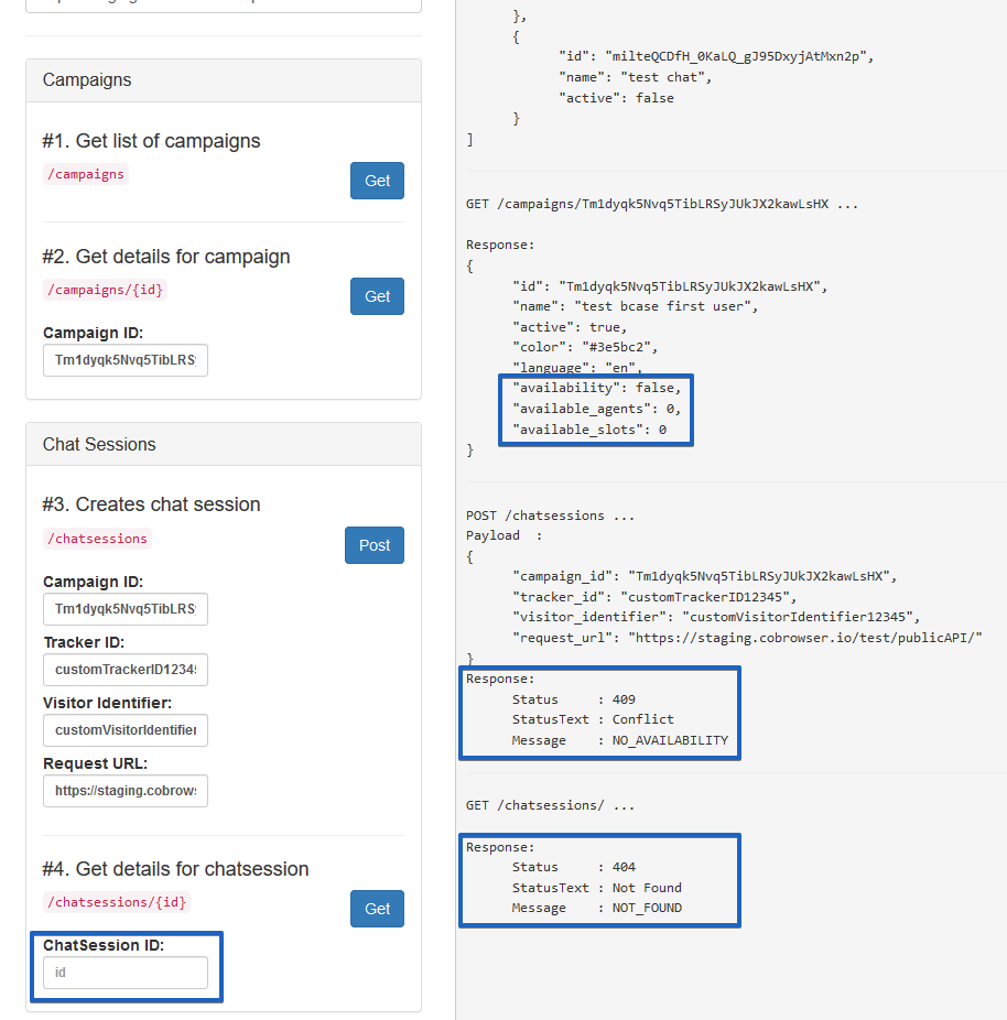 Public API – CoBrowser - Chat en Cobrowsing software zonder wachtrij.