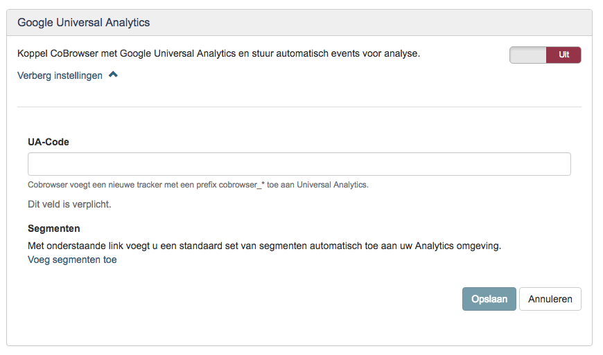 Google Universal Analytics – CoBrowser - Chat en Cobrowsing software ...